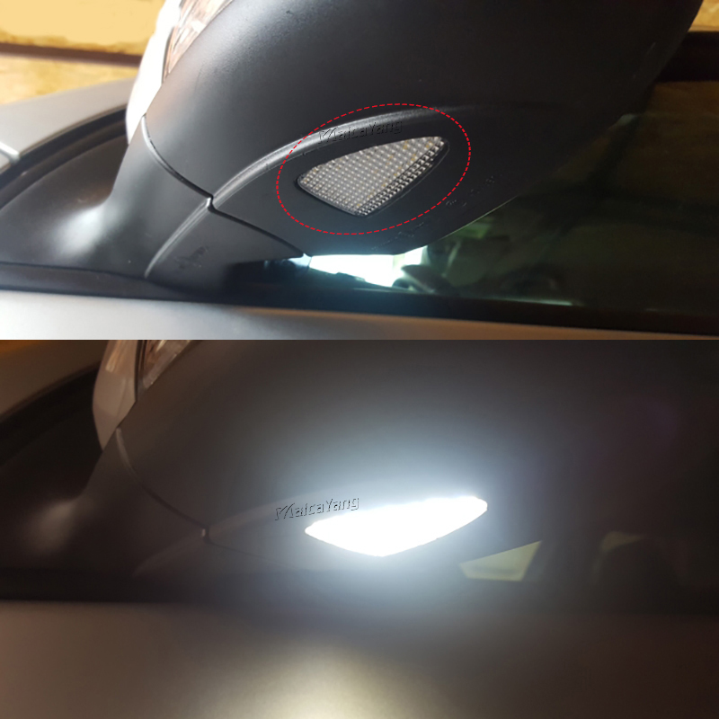 Vw Golf 6 Gti, Passat B7, Touran Under Side Mirror Led Puddle Lamp ...