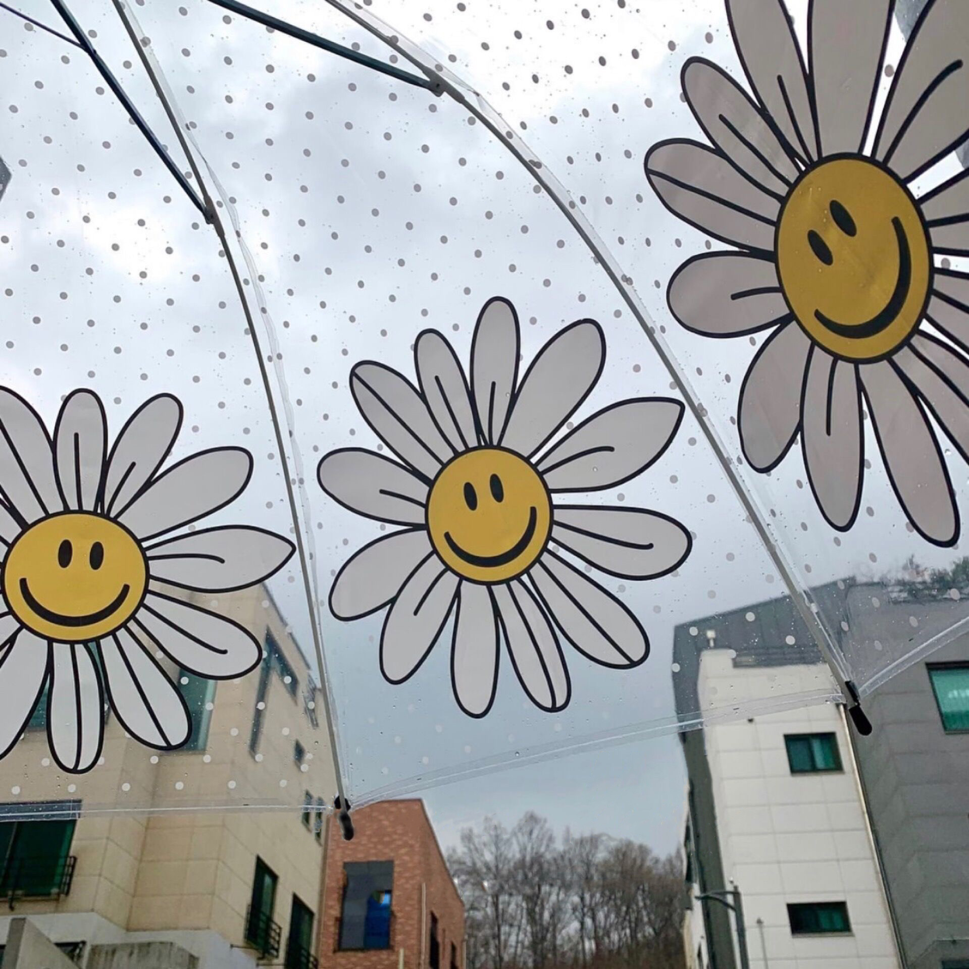 Children's Umbrella Windproof And Rainproof Daisy Umbrella Baby Cute ...