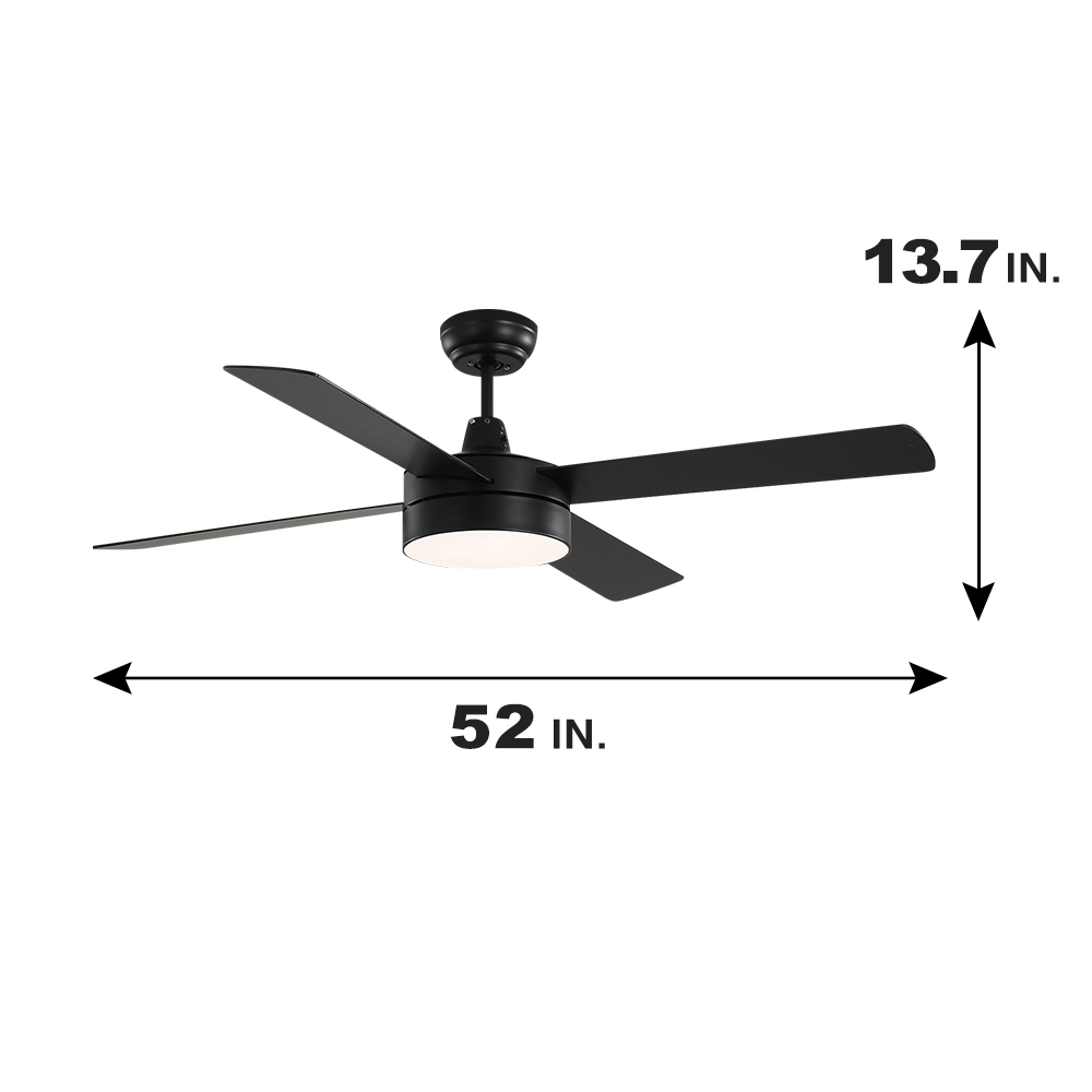 Modern Bldc Energy-saving Ceiling Fan With Light And Remote Control ...