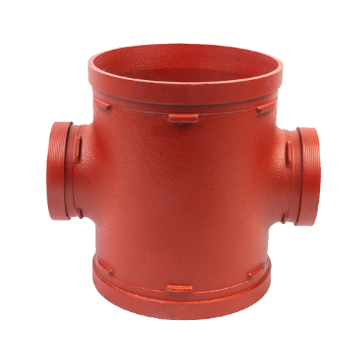 Pipe Transition Grooved Reducing Cross, High Quality Pipe Transition ...