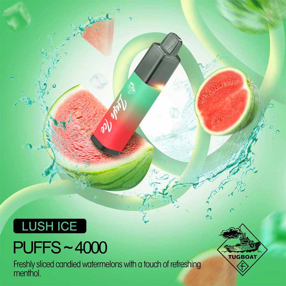 Tugboat Mega Flow 4000 Puffs Vape Disposer คุณภาพสูง Tugboat Mega Flow ...