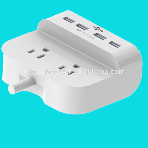 Usb Socket Usa With 4usb Charging Port/ American Usb Socket With 4usb ...
