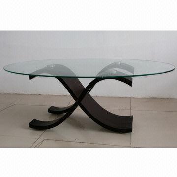 1,200 X 650 X 460mm Coffee Table With 8mm Thick Tempered Glass Top ...