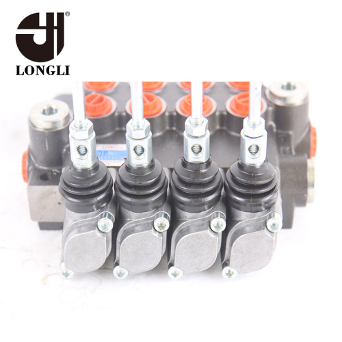 4P40 Hydraulic 4 Spool Hydraulic Control Valve China Manufacturer
