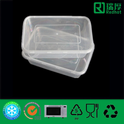 Pp Disposable Take Away Food Container 650ml, High Quality Pp ...