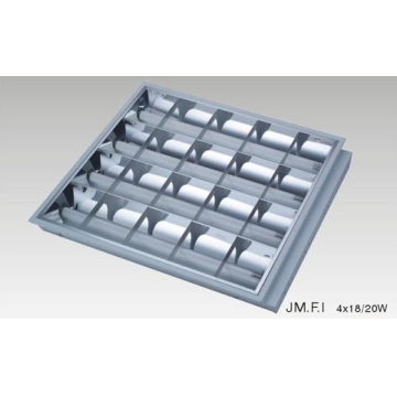 Recessed Louver Fitting, Led Grille Lights, Office Light 4x18/20, High ...