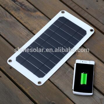 8w 5v Solar Charger With Four Gromments, High Quality 8w 5v Solar ...