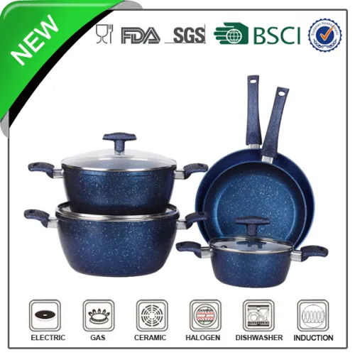 Aluminum Stone Marble Bbq Cookware Sets, High Quality Aluminum Stone ...