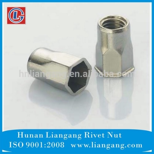 China Made Stainless Steel Half Hex Blind Rivet Nut, High Quality China ...