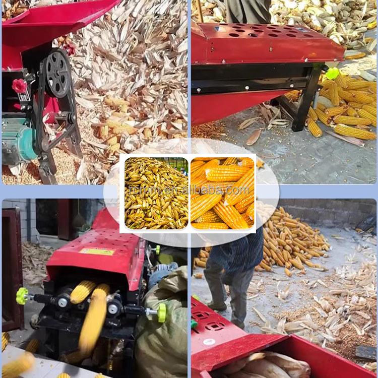 Diesel And Gasoline Engine Corn Peeling And Milling Machines, High ...
