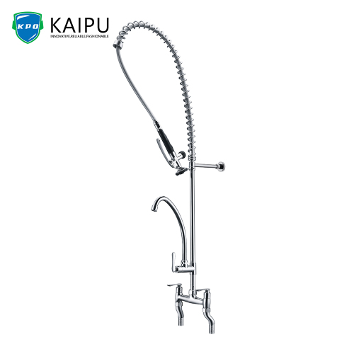 Commercial Kitchen Faucet Chrome Single Lever Tap, High Quality ...