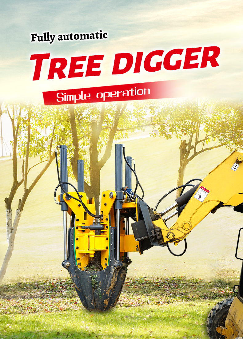 Truck Mounted Tree Transplanting And Planting Equipment, High Quality ...