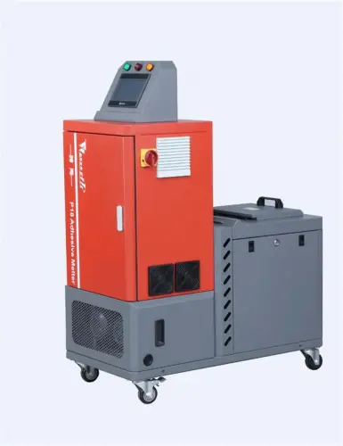 Hot Melt Glue Roller Applicator Machine, High Quality Hot Melt Glue ...