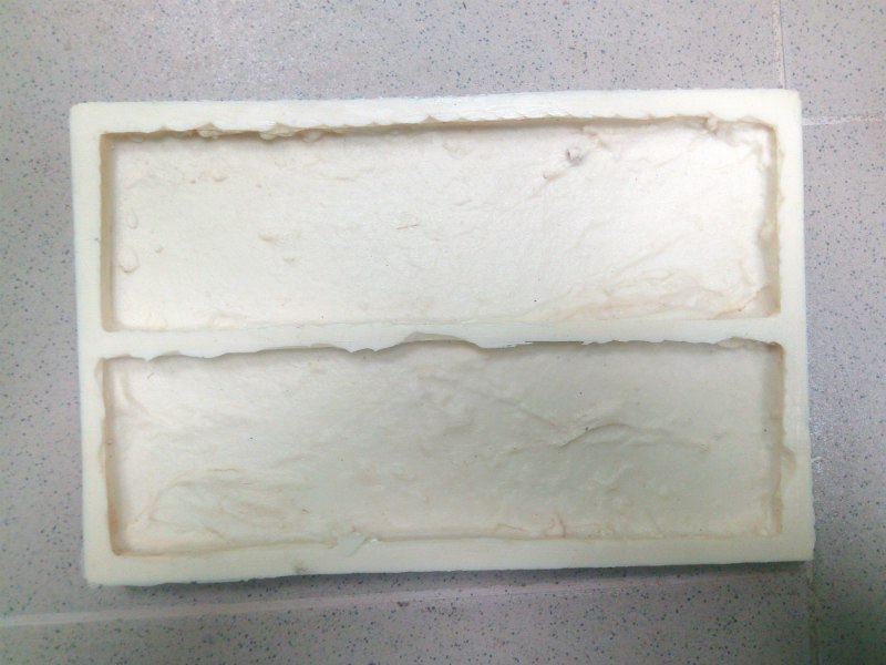 New Polyurethane Rubber Molds Model 2018 Year For Concrete Plaster Wall Stone Cement Tiles ...