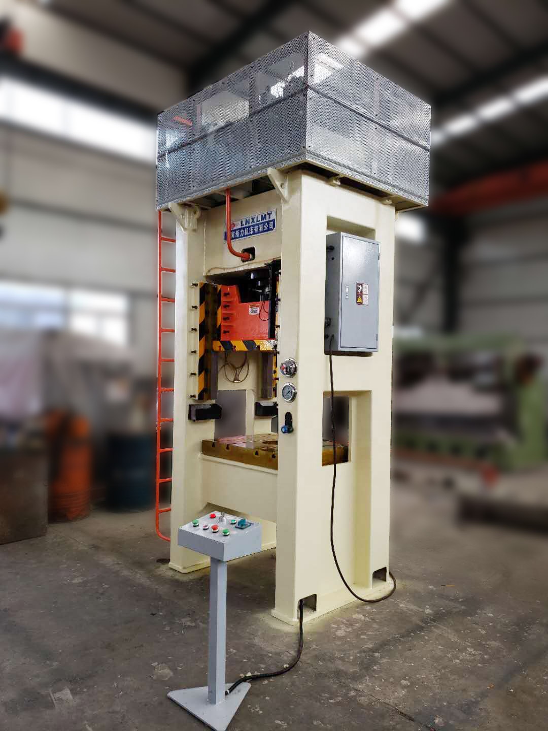 Bigger Worktable H Frame Hydraulic Press Brake With Eject Cushion And ...