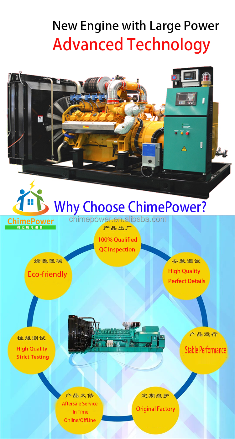 1400kw Weichai Baudouin Natural Gas Generator - Continuous Power ...