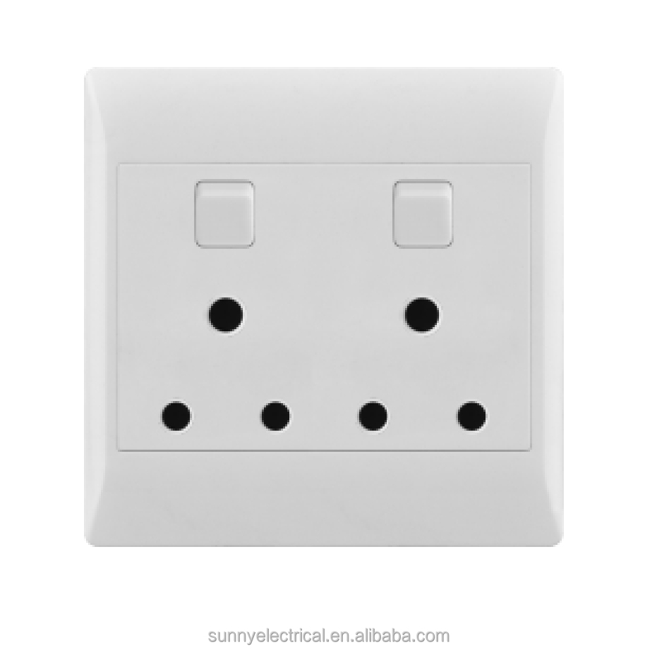 South Africa Standard Electrical Switch Socket 1 Lever 3 Brazil Socket ...