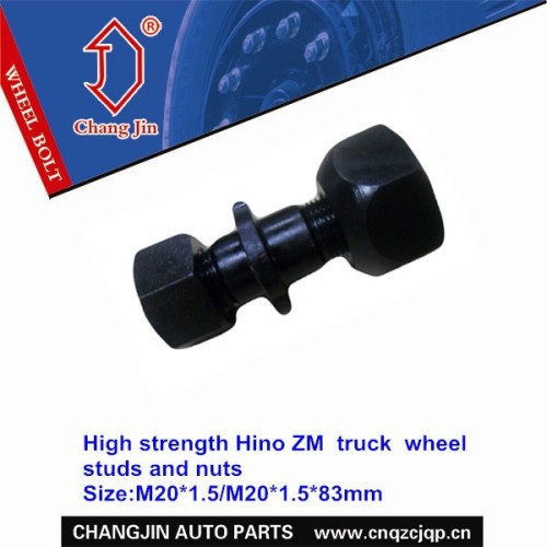 High Strength Hino Zm Truck Wheel Studs And Nuts, High Quality High ...