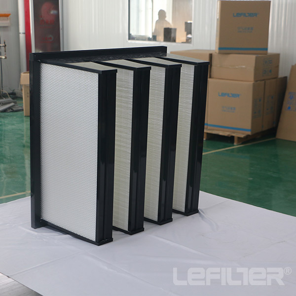 Large Air Volume Hepa Air Filter V-bank Type, High Quality Large Air ...