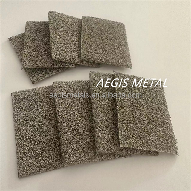 Sintered Porous Titanium Sponge Titanium Foam - 30ppi To 110ppi, High ...