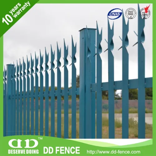 Security Gate Design / Fence Steel Posts / Industrial Security Fence ...