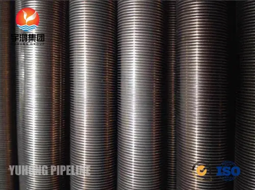 Seamless Brass Low Fin Tube Asme Sb111 C44300 For Condenser And Oil ...