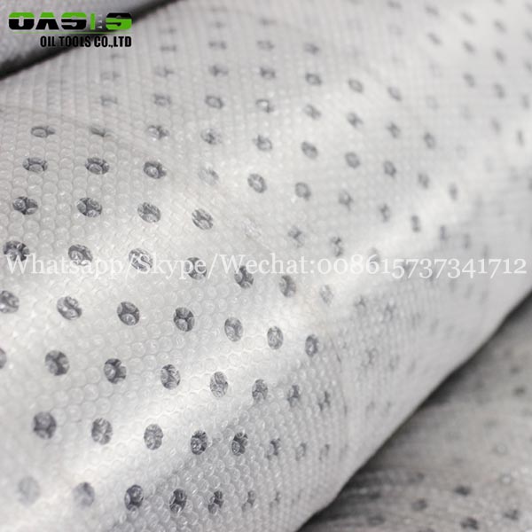 Perforated Land Drainage Pipe With Filter Sock, High Quality Perforated ...