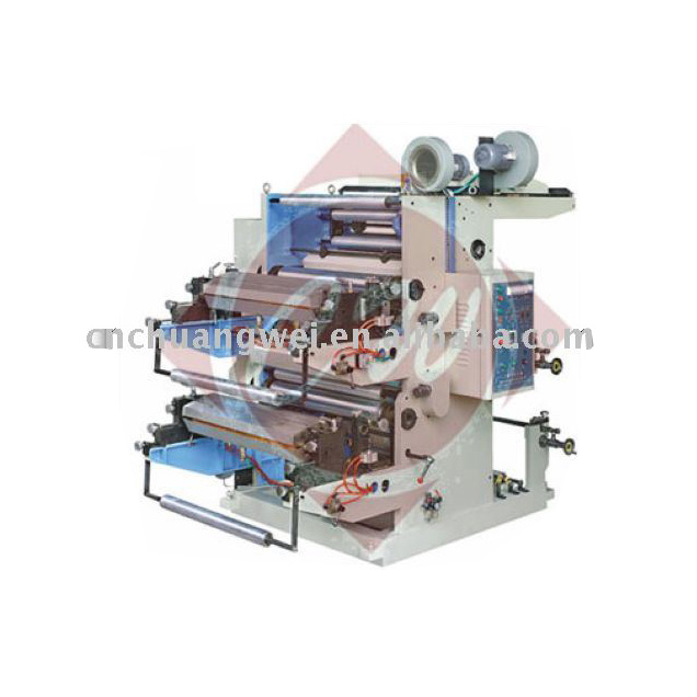 Automatic Multicolor Flexography Printing Machine For Plastic Film ...