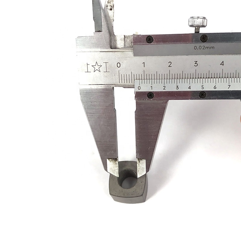 Wedm Wire Cut Tungsten Conductive Block 16x16x12x8mm With Hole For Cnc ...