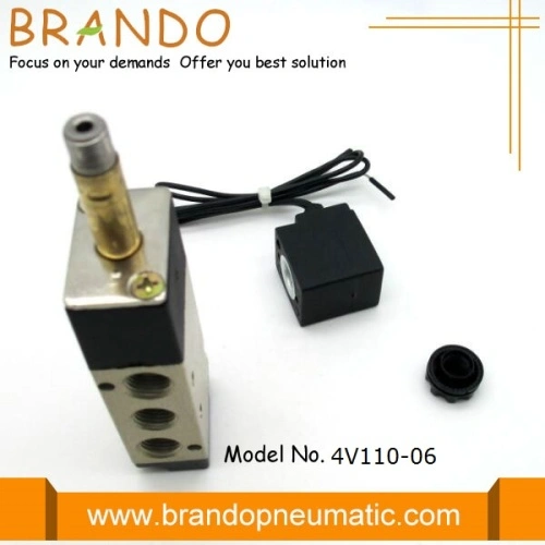 Flying Lead Connection 4V110-06 Pneumatic Control Valve China ...