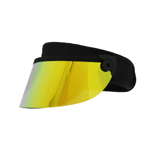 Gold Hard Visor Pc Plastic Visor Cap, High Quality Gold Hard Visor Pc ...