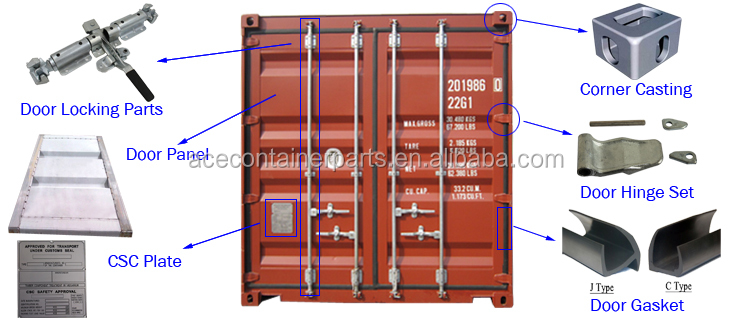 Iso Shipping Container Spare Parts And Accessories Supplier, High ...