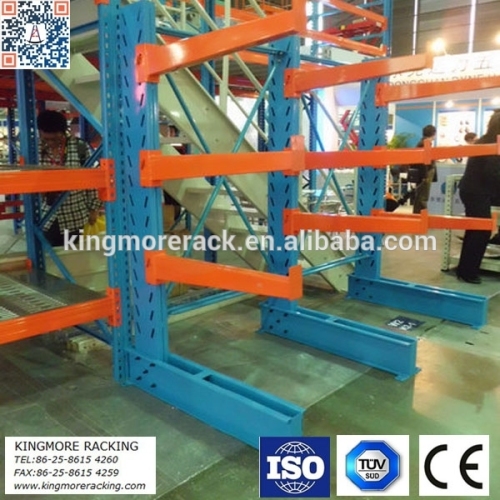 Vertical Warehouse Steel Cantilever Upright Storage Racking, High ...