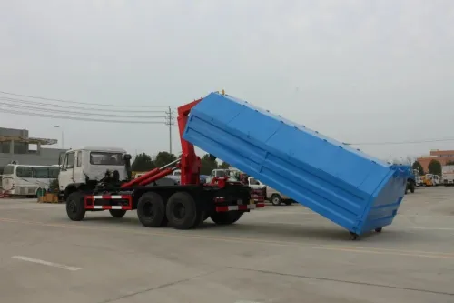 Dfac Mini Roll Off Trash Truck, High Quality Dfac Mini Roll Off Trash ...