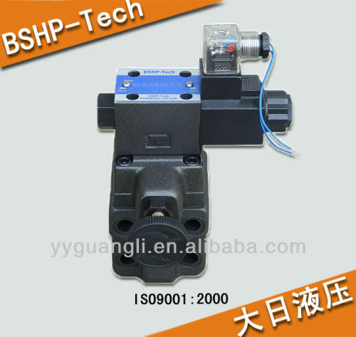 Yuken Solenoid Controlled Relief Valves Bsg-03 25mpa, High Quality ...