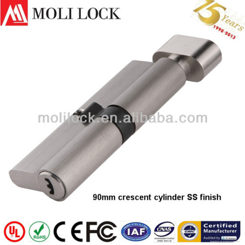 Small Electric Cylinder, 90mm Backset Safe Mortise Cylinder, High ...