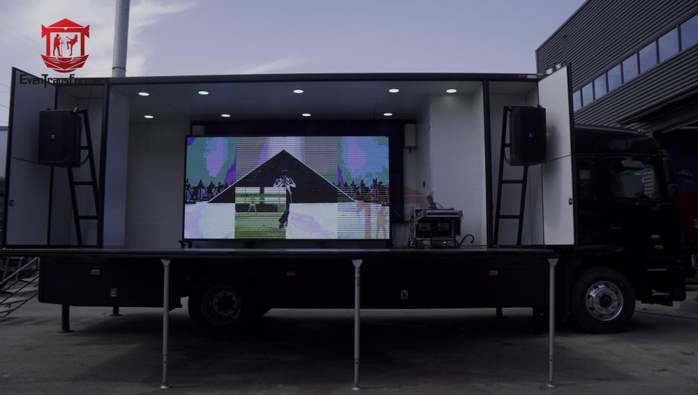 Mobile Led Screen Truck Serving 2023 Nigerian Presidential Election