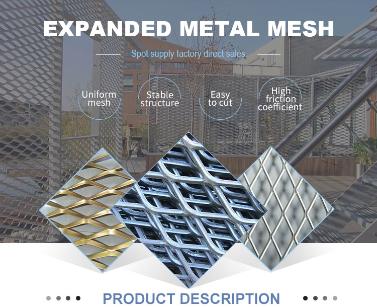 Galvanised Diamond Expanded Metal Mesh Suppliers, High Quality ...