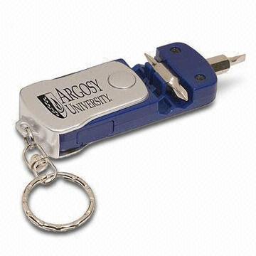 Mini Screwdriver Set With Led Light And Keychain, Suitable For Gifts ...