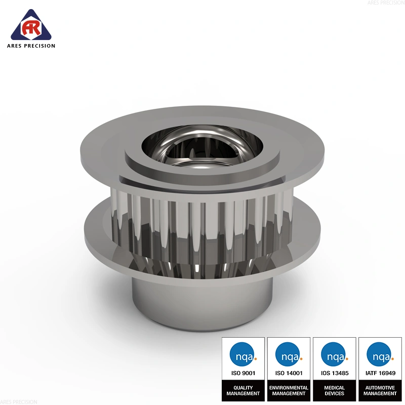 Timing belt pulley-CNC machining service China Manufacturers Suppliers ...