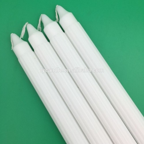 Wholesale Mauritius Candle High Quality Household White Fluted Velas ...