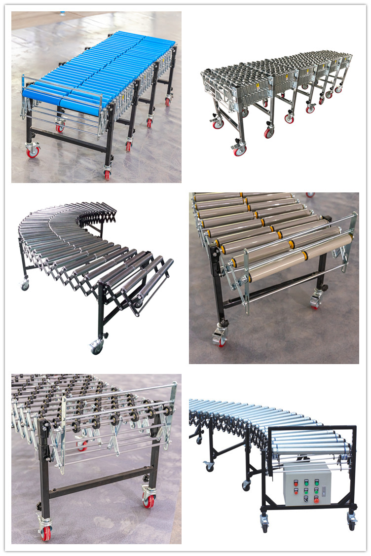 Retractable Flexible Expandable Roller Conveyor, High Quality ...