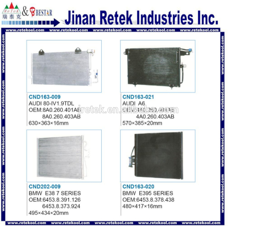 Universal Parallel Flow Condenser With Filter, High Quality Universal ...