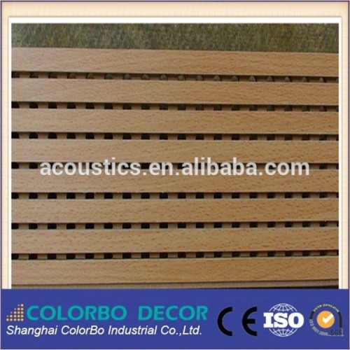 Perforated Wooden Timber Acoustic Panel, High Quality Perforated Wooden ...