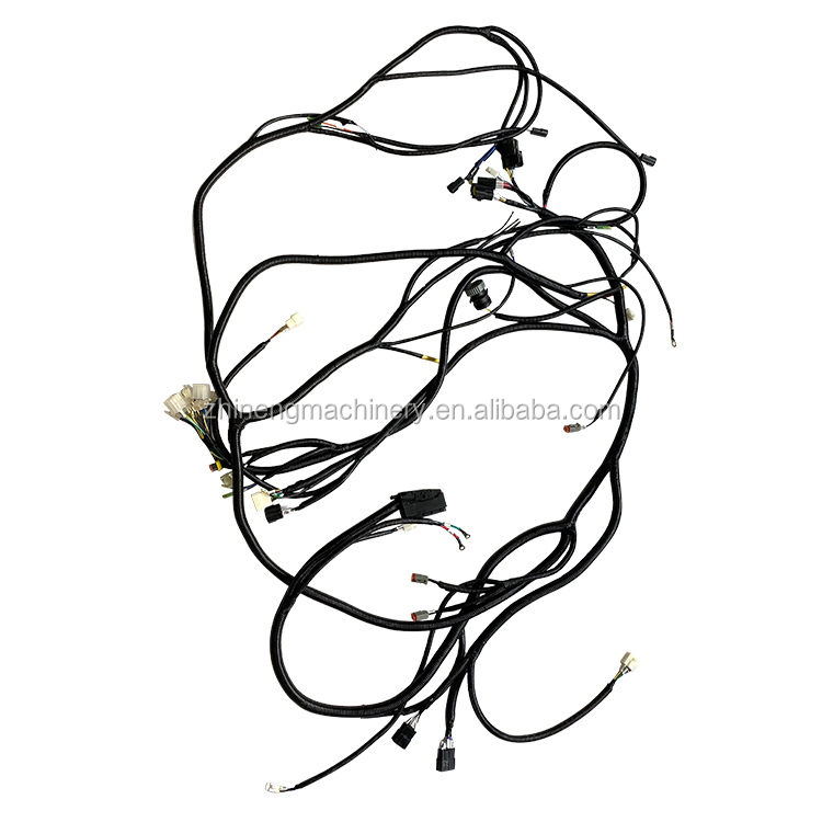 Construction Machinery Crane Wiring Assemblies & Cable Harnesses, High ...