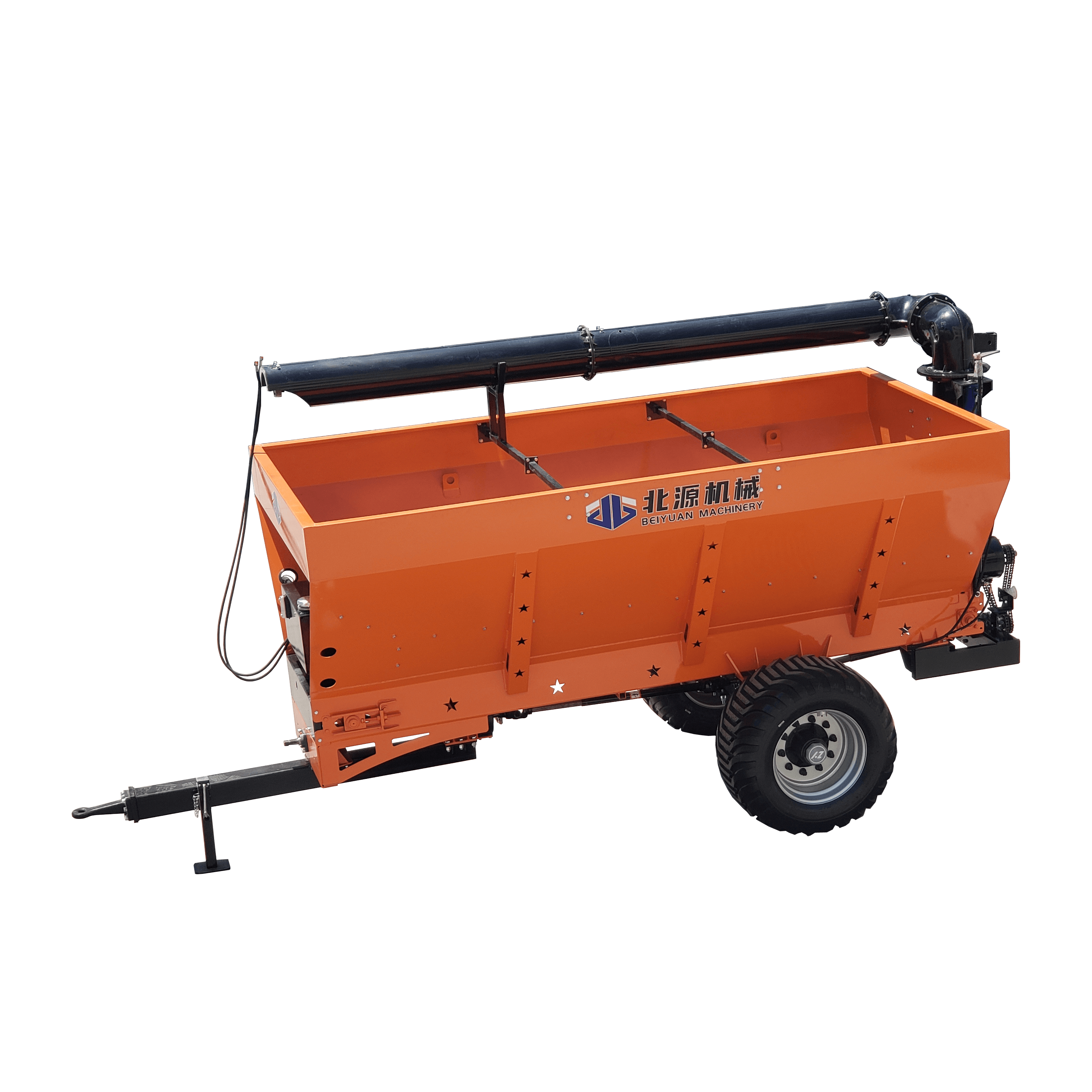 Tractor-trailed Grain Chaser Bin Transfer Trailer For Farms, High ...