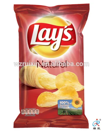 Individuation Food Inflatable Potato Chips Food Packaging Design Bag ...