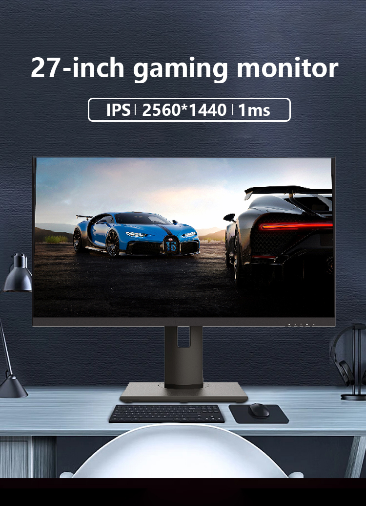 27inch 2560x1440 Led 165hz Gaming Monitor, High Quality 27inch ...