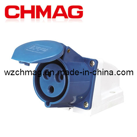 Ip44 16amps Industrial Socket 2p+e 113, High Quality Ip44 16amps ...