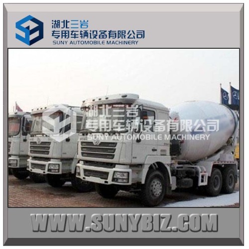 8m3 Shacman Delong Brand Concrete Mix Truck, High Quality 8m3 Shacman ...